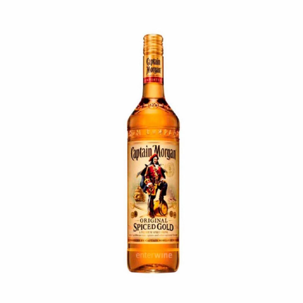 Botella Ron Capitán Morgan Gold 750 cc - Distribuidora Los Molinos