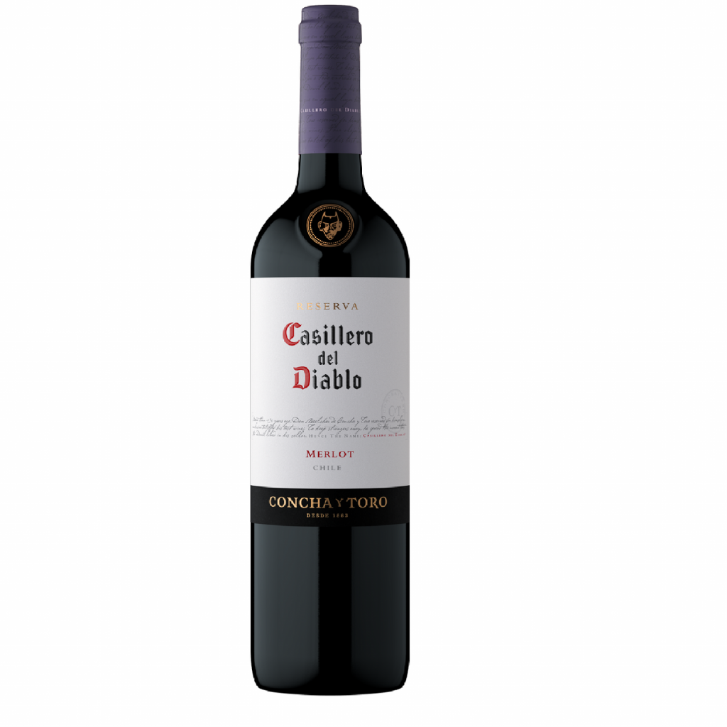 Vino Concha y Toro - Casillero del Diablo - Merlot 750 ml ...