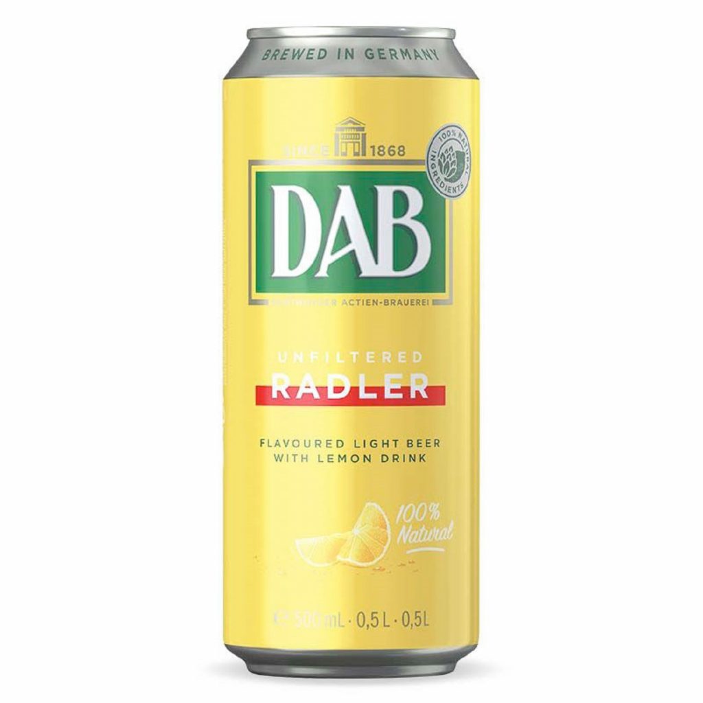 Cerveza DAB Radler Limon Lata 500ml - Distribuidora Los Molinos
