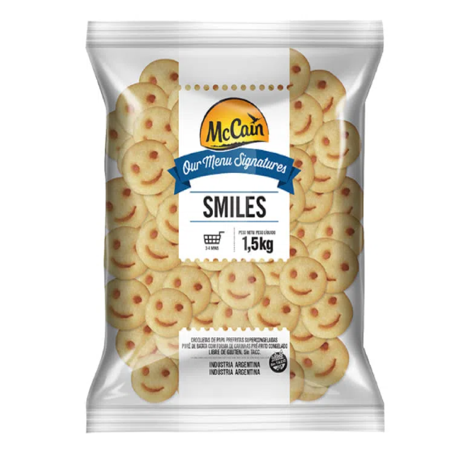 Papas Mccain Smiles 1.5kg - Distribuidora Los Molinos