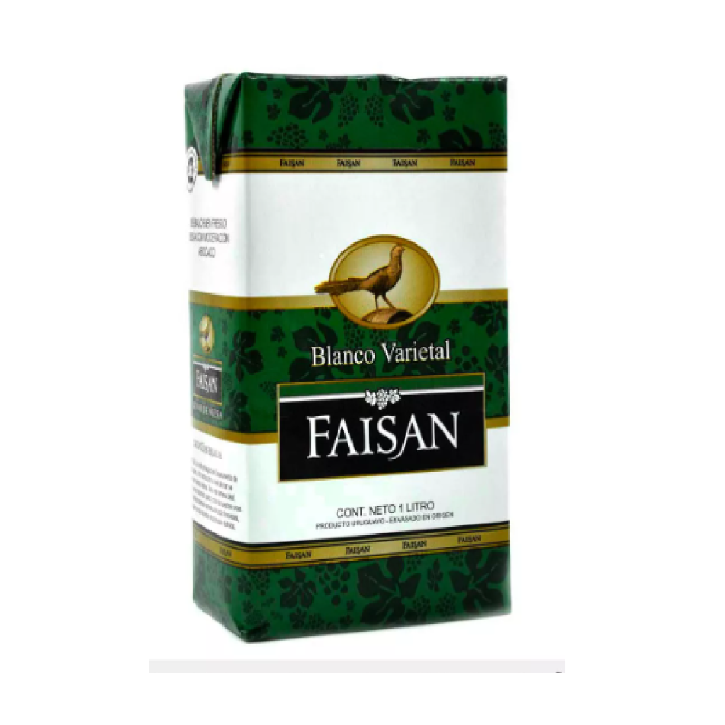 Vino Faisan Blanco Varietal 1L - Distribuidora Los Molinos